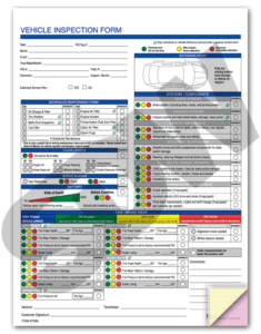 Inspection Forms: Vehicle Inspection (250pk) #4-7289 – SDW