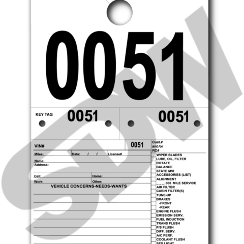 Service Dispatch Tags: Write Up Flag Tags (1000pk) #1-263 – SDW