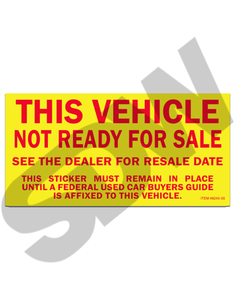 Vehicle Information – SDW