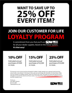 SDW Loyalty Program – How it works – SDW